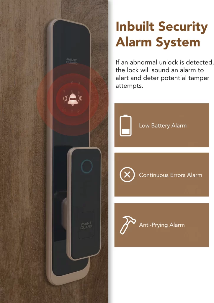 Avant Guard Smart Door Lock P12 - Avant Guard Smart Solutions