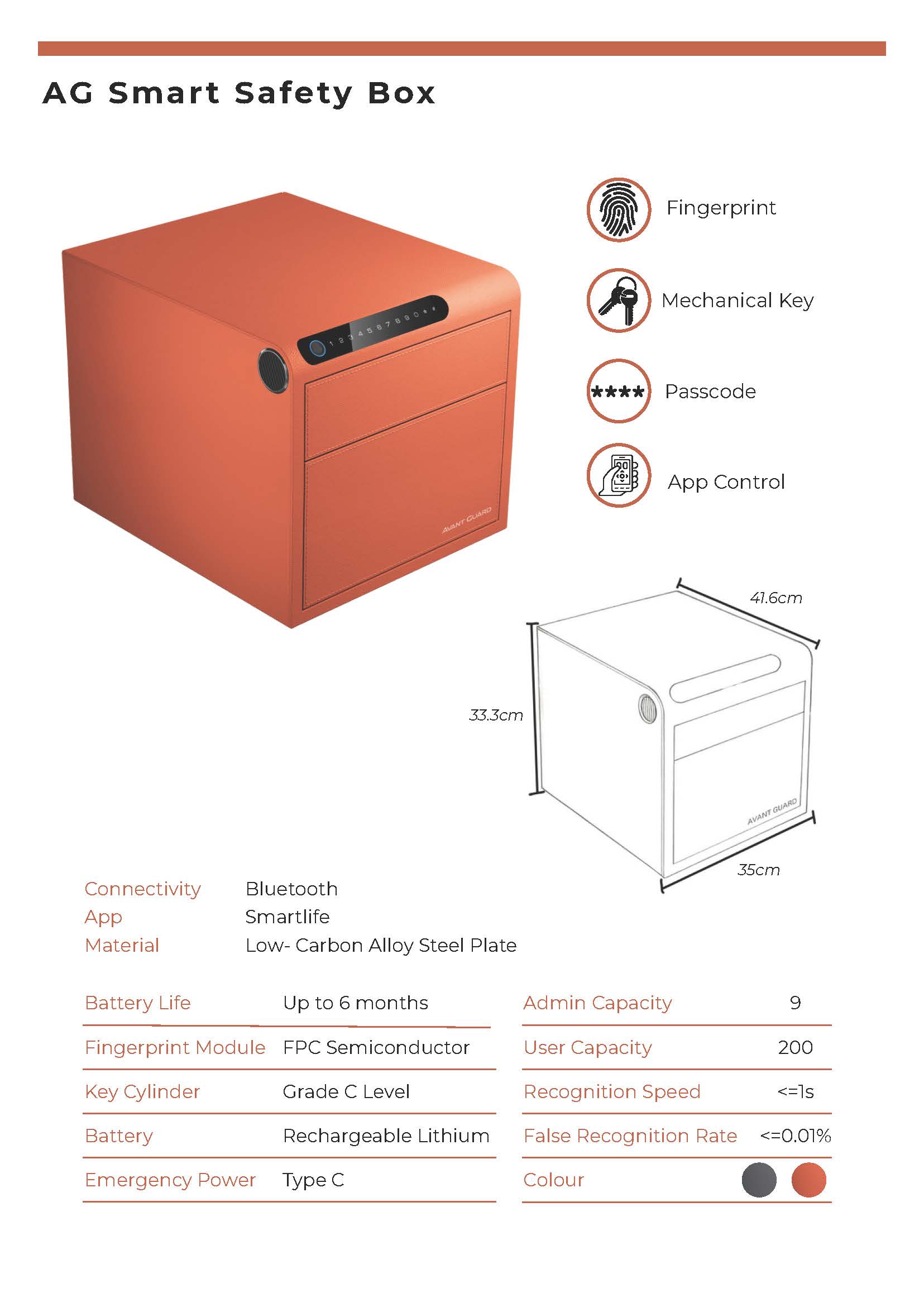 Avant Guard Smart Safe Box - Avant Guard Smart Solutions